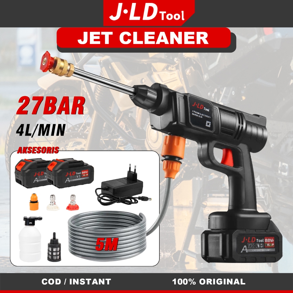 Jual JLD 36V Cordless Jet Cleaner mesin cuci mobil Steam Mesin Cuci AC ...
