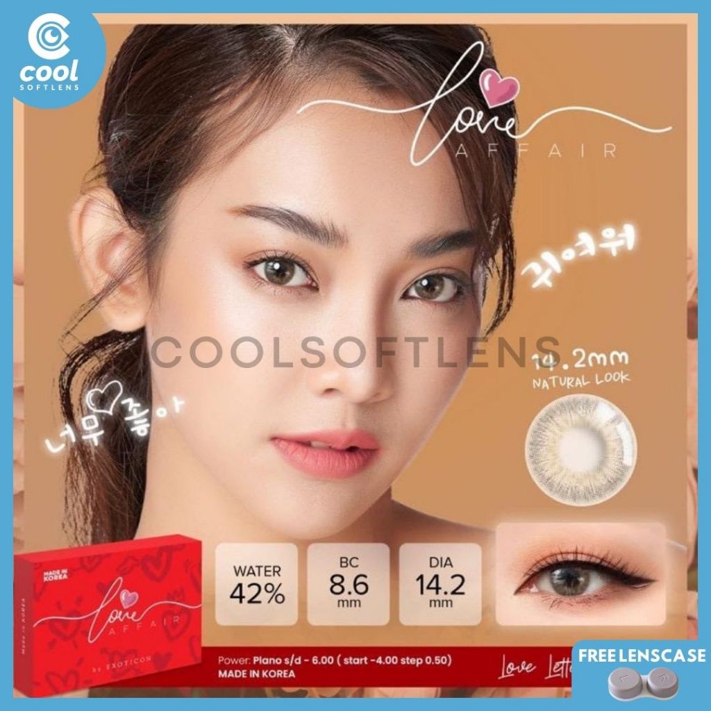 Jual Softlens X2 LOVE AFFAIR 14,2 MM Normal By X2 Exoticon / Soflen ...