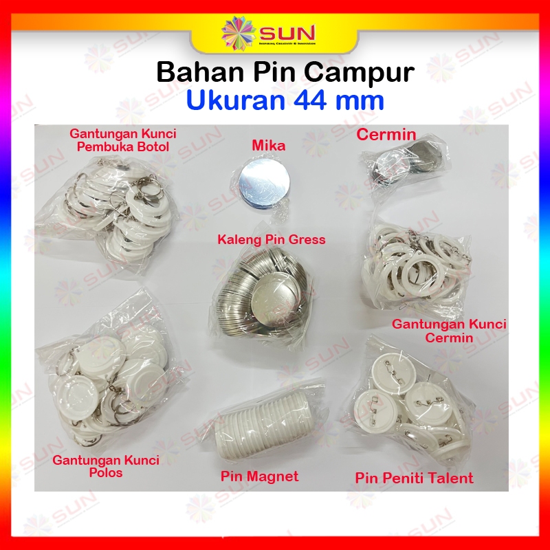 Jual Bahan Pin 44 mm Talent - Pin Peniti, Pin Gantungan Kunci, Pin ...