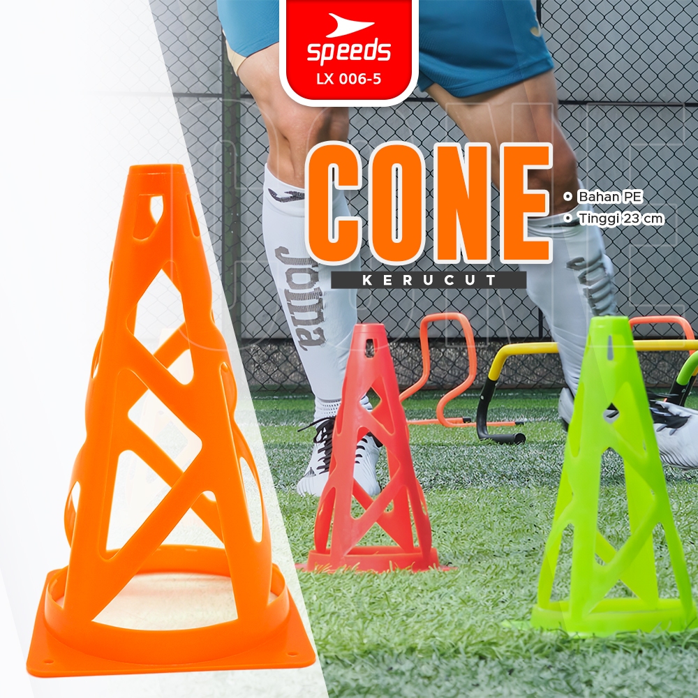 Jual SPEEDS Cone Kerucut Marker Latihan Olahraga Futsal Skate Sepak ...