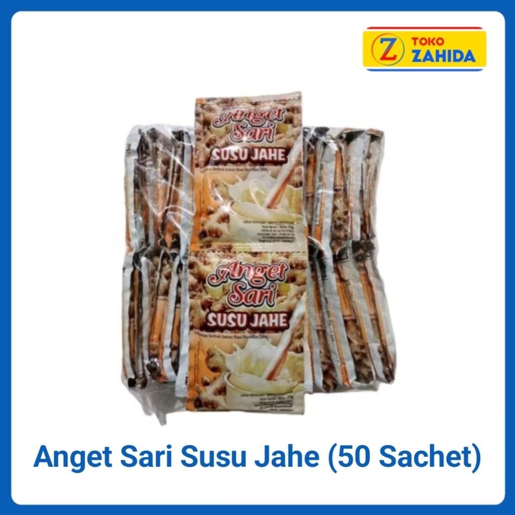 Jual Susu Jahe Anget Sari 1 Pak 50 Sachet EXP AGUSTUS 2027 | Shopee ...