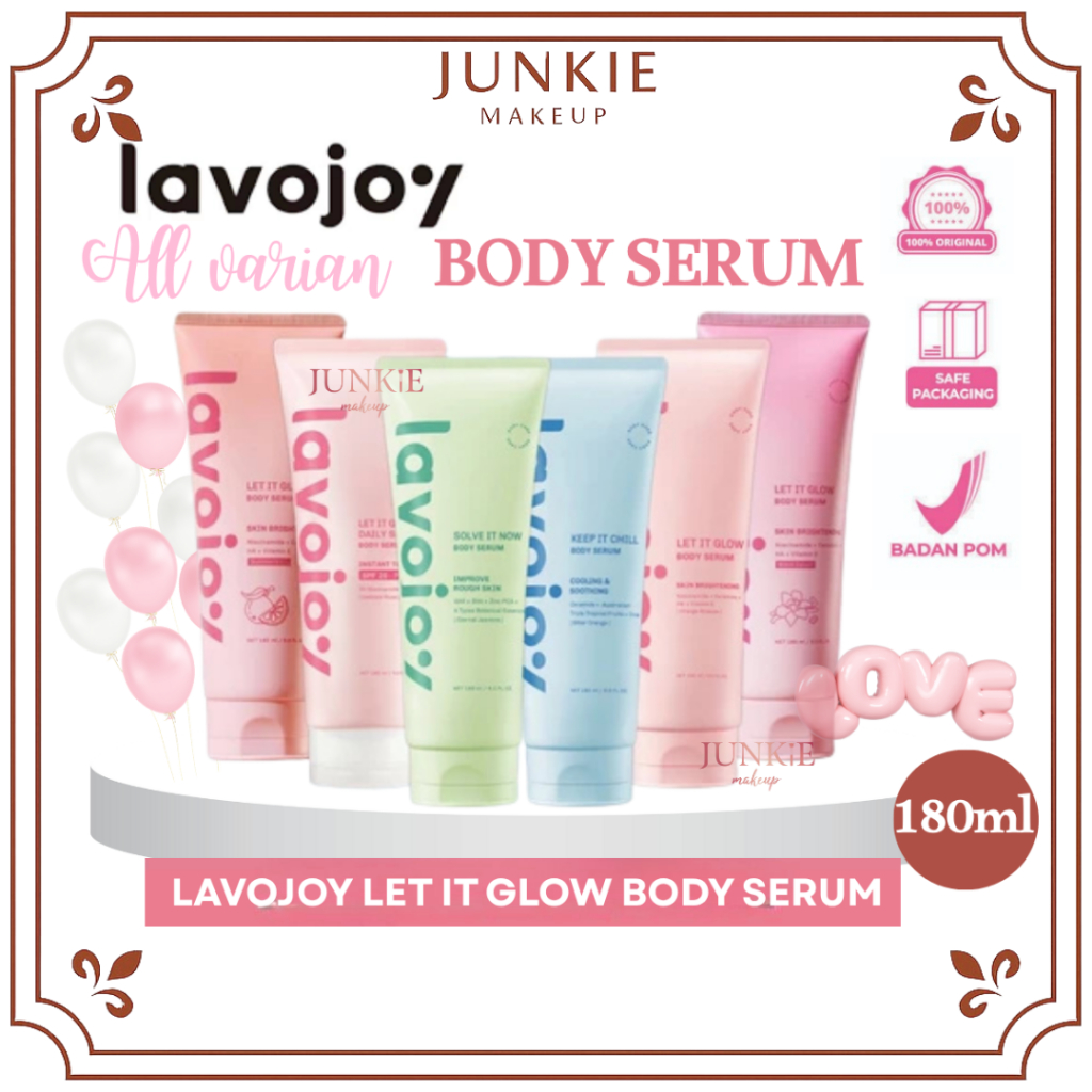 Jual Lavojoy Body Serum Body Lotion untuk Mencerahkan dan Melembabkan ...