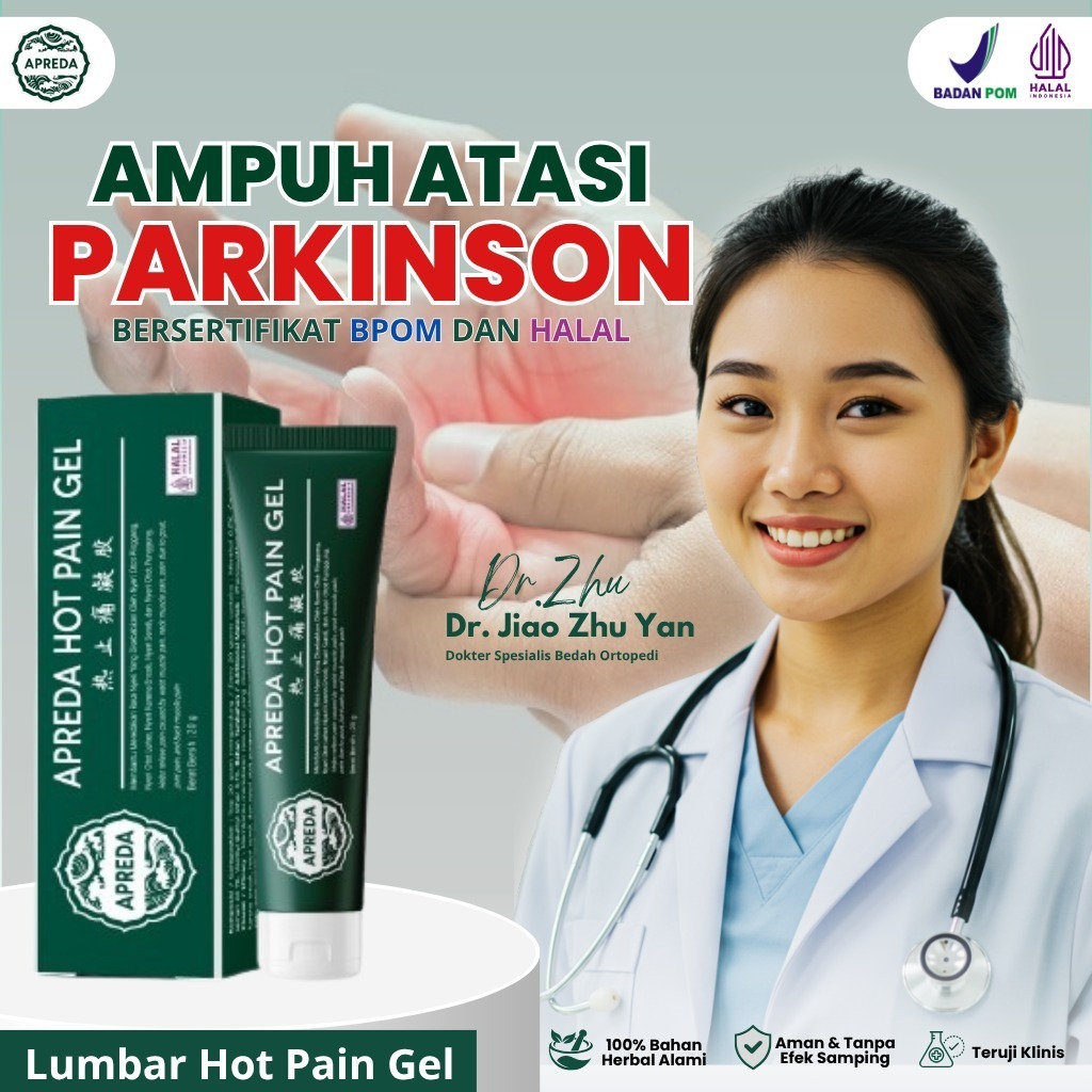 Jual Cream Salep Lumbar Apreda Hot Pain Gel Spine Cooling Gel Atasi ...