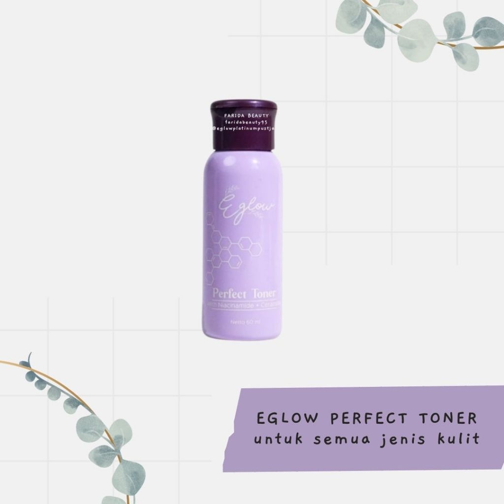 Jual EGLOW TONER SATUAN (untuk semua jenis kulit ) | Shopee Indonesia
