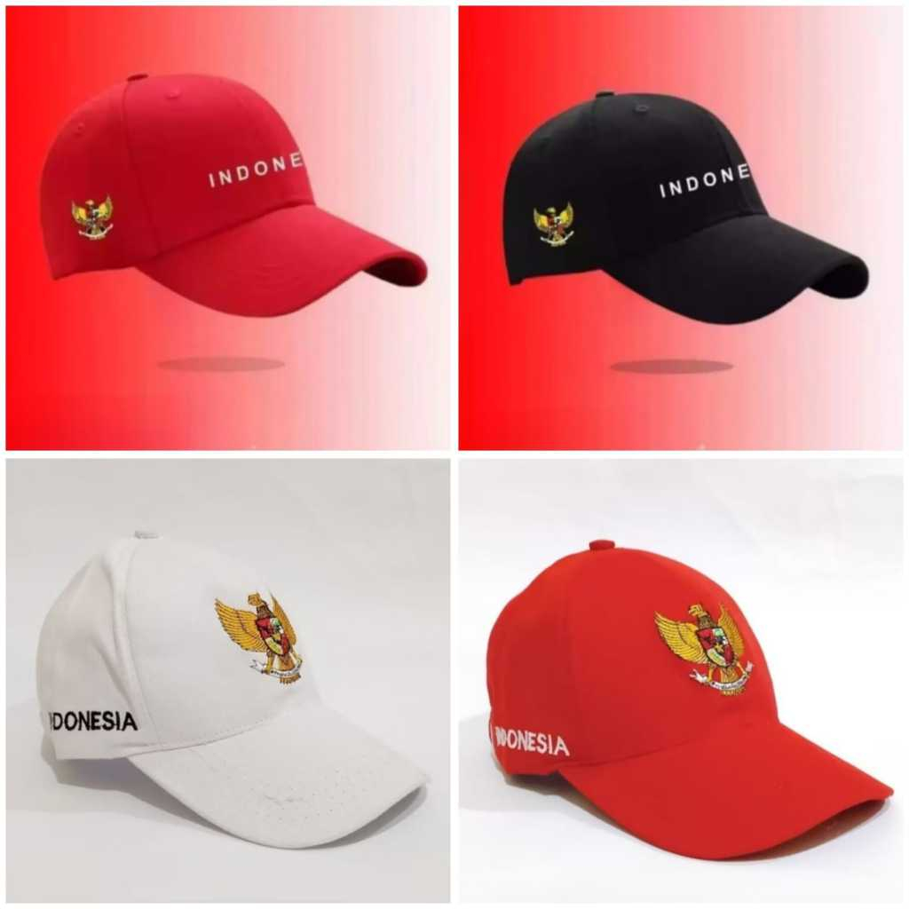 Jual Topi HUT RI Bordir Indonesia Garuda Topi 17 Agustus 2025 Dirgahayu ...