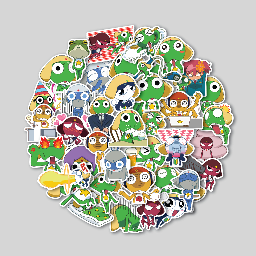 Jual STICKER PACK KERORO GUNSO | STICKER TUMBLR | STIKER LAPTOP KOPER ...