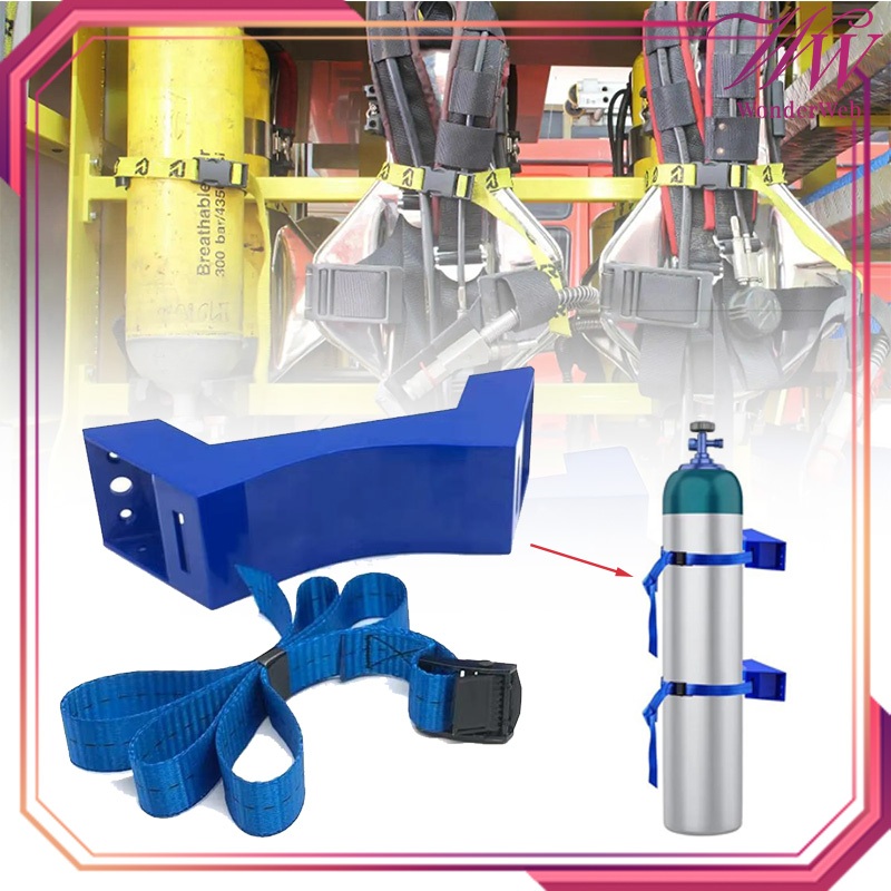 Jual Tempat Cylinder Oxygen Adjustable Bracket Tabung Oksigen Holder ...