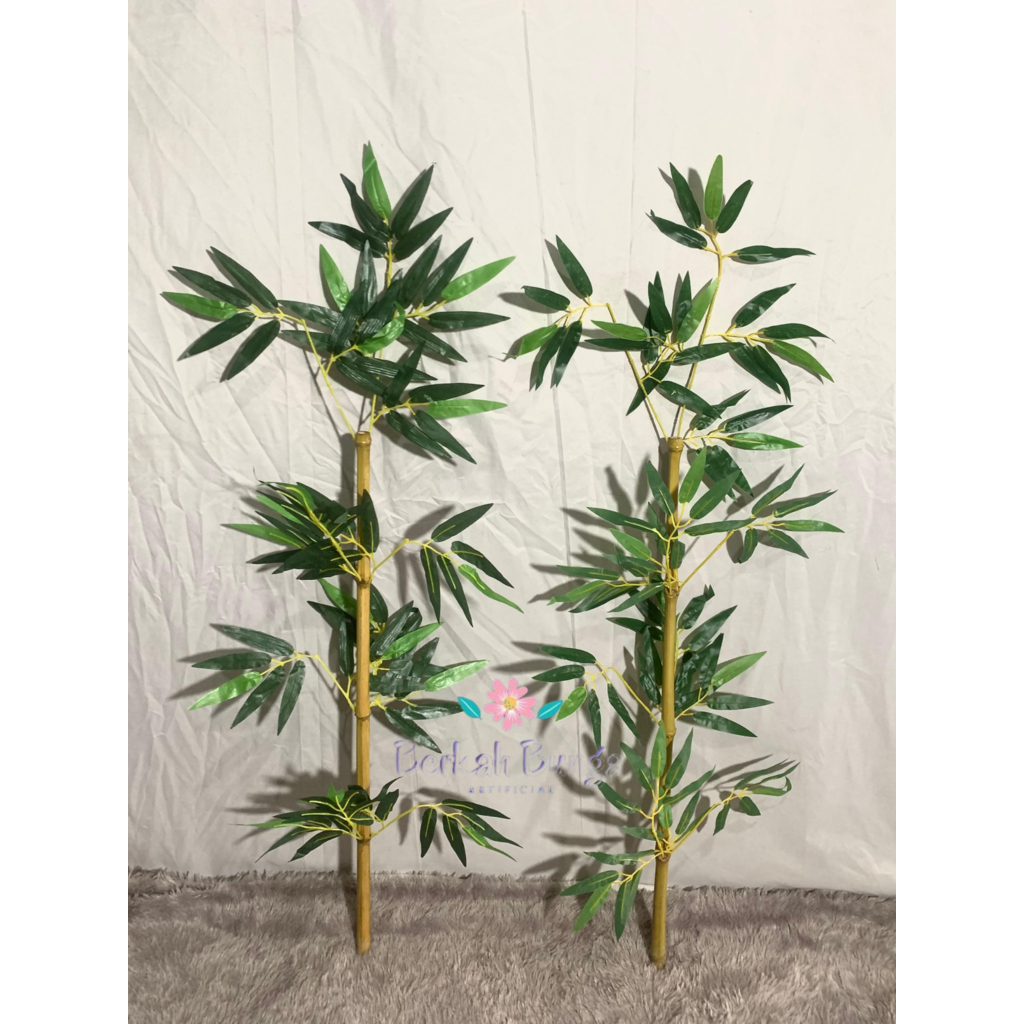 Jual Batang Bambu Artificial 90cm/pohon plastik/ pohon bambu/ bambu ...