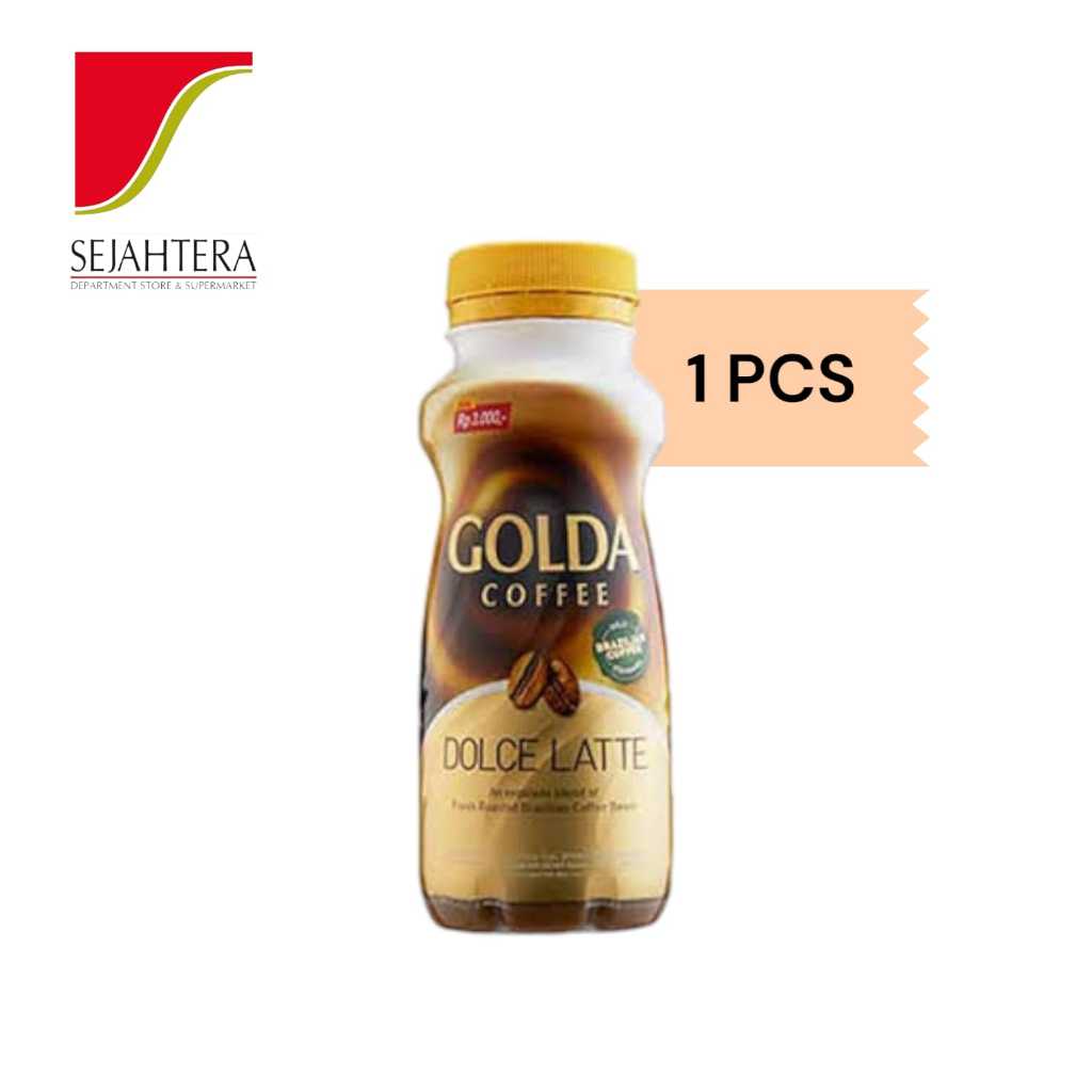Jual GOLDA Dolce Latte 200ml BTL – Minuman Kopi Susu Nikmat & Praktis ...