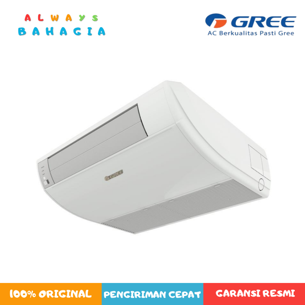 Jual Gree GTC-42ZDM/I AC Cassette U-Match Series Floor Ceiling 4,5 PK ...