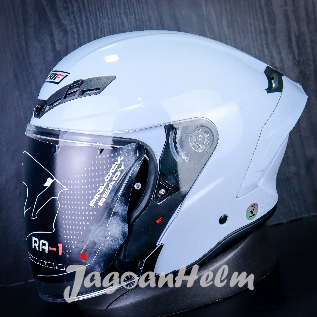 Jual RTF HELM RTF RA 1 | PLAIN BROOKLYN GREY | RTF RA1 SINGLE VISOR ...