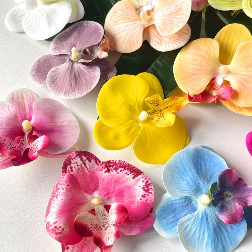 Jual Kepala / Kuntum Bunga Anggrek / Orchid Artificial | Shopee Indonesia