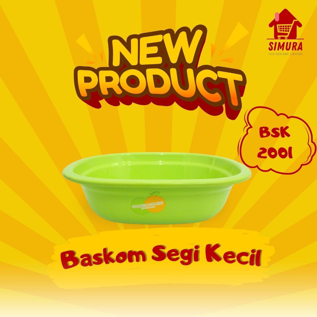 Jual 1PCS BASKOM KECIL 2,6 LITER | WADAH ADONAN KUE | BASKOM SERBAGUNA ...