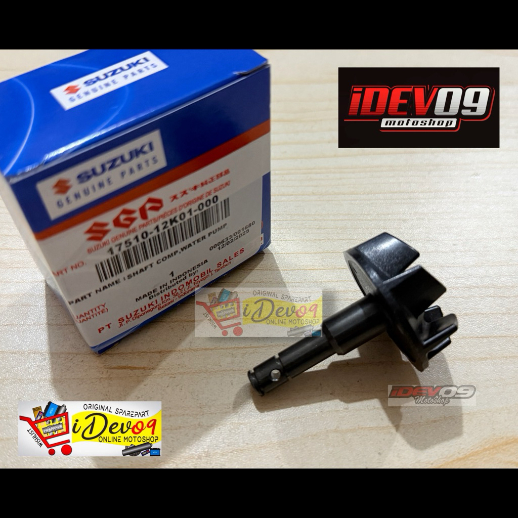 Jual Kipas Baling Seal Waterpump Shaft Water Pump Satria Fu Fi GSX R S Bandit 150 Raider Fi ...