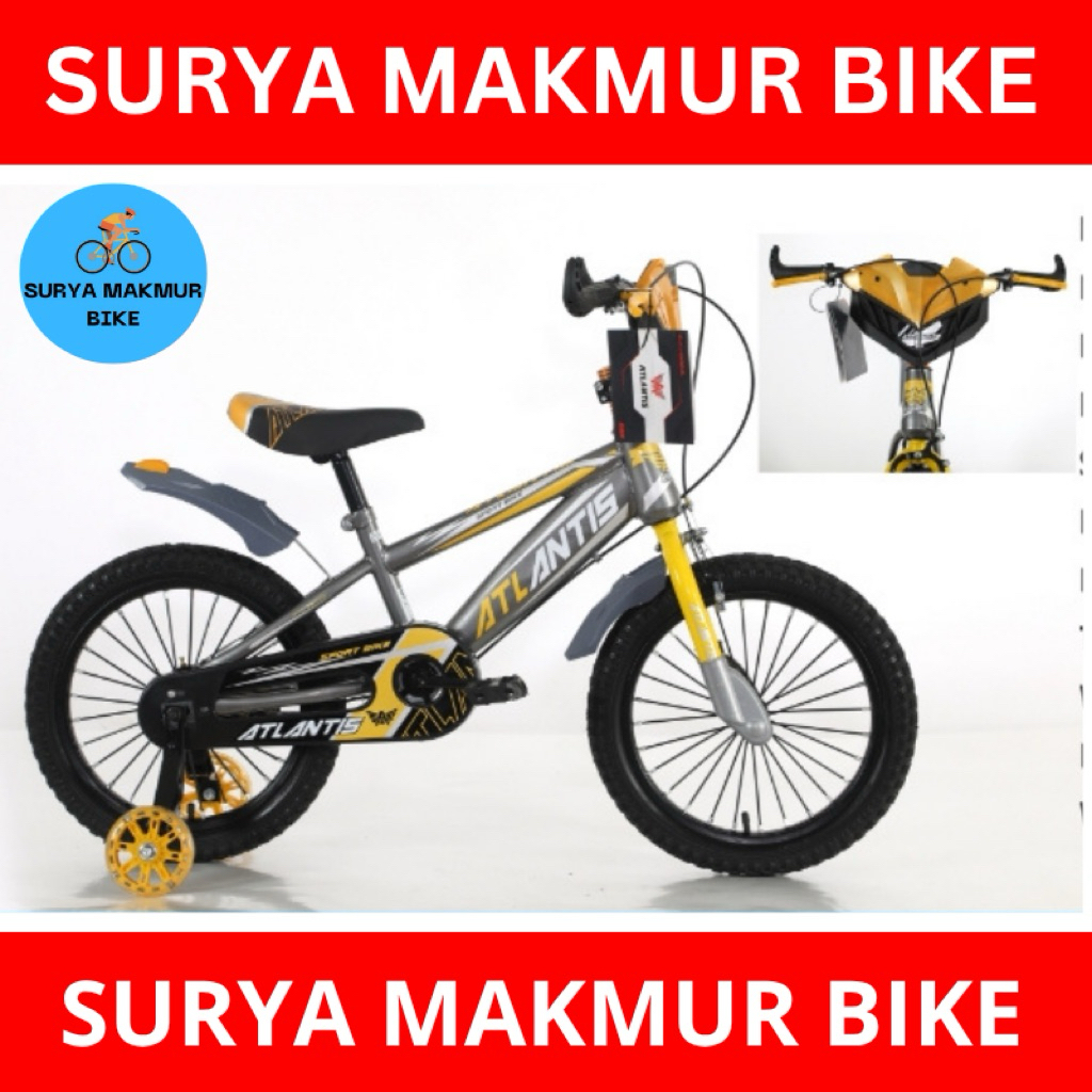 Jual Sepeda anak laki 12”16”18”Atlantis AT 209 Sporty Bruno Musik New ...
