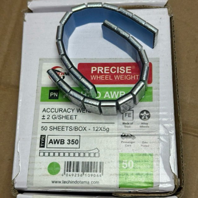 Jual Besi Balancing Tempel / Balance bukan timah wheel balancing Techno ...