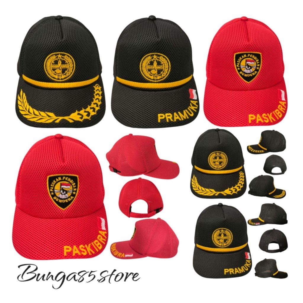 Jual TOPI BORDIR LOGO PRAMUKA/PASKIBRA,ATRIBUT PERLENGKAPAN PRAMUKA ...