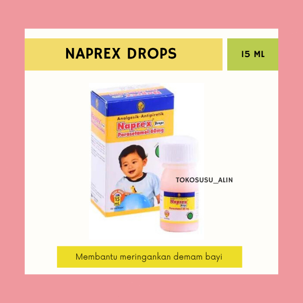 Jual NAPREX DROPS 15 ML / PARACETAMOL / MERINGANKAN DEMAM BAYI | Shopee ...