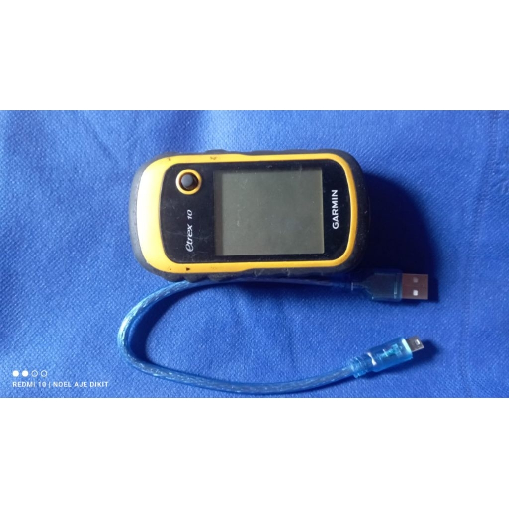 Jual gps garmin etrex 10 second unit kabel data real picture | Shopee ...