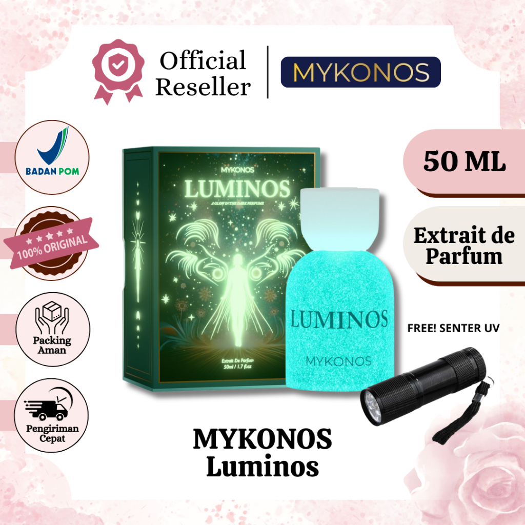 Jual [FULL SIZE] MYKONOS Luminos Extrait De Parfum - Angelia Perfume ...