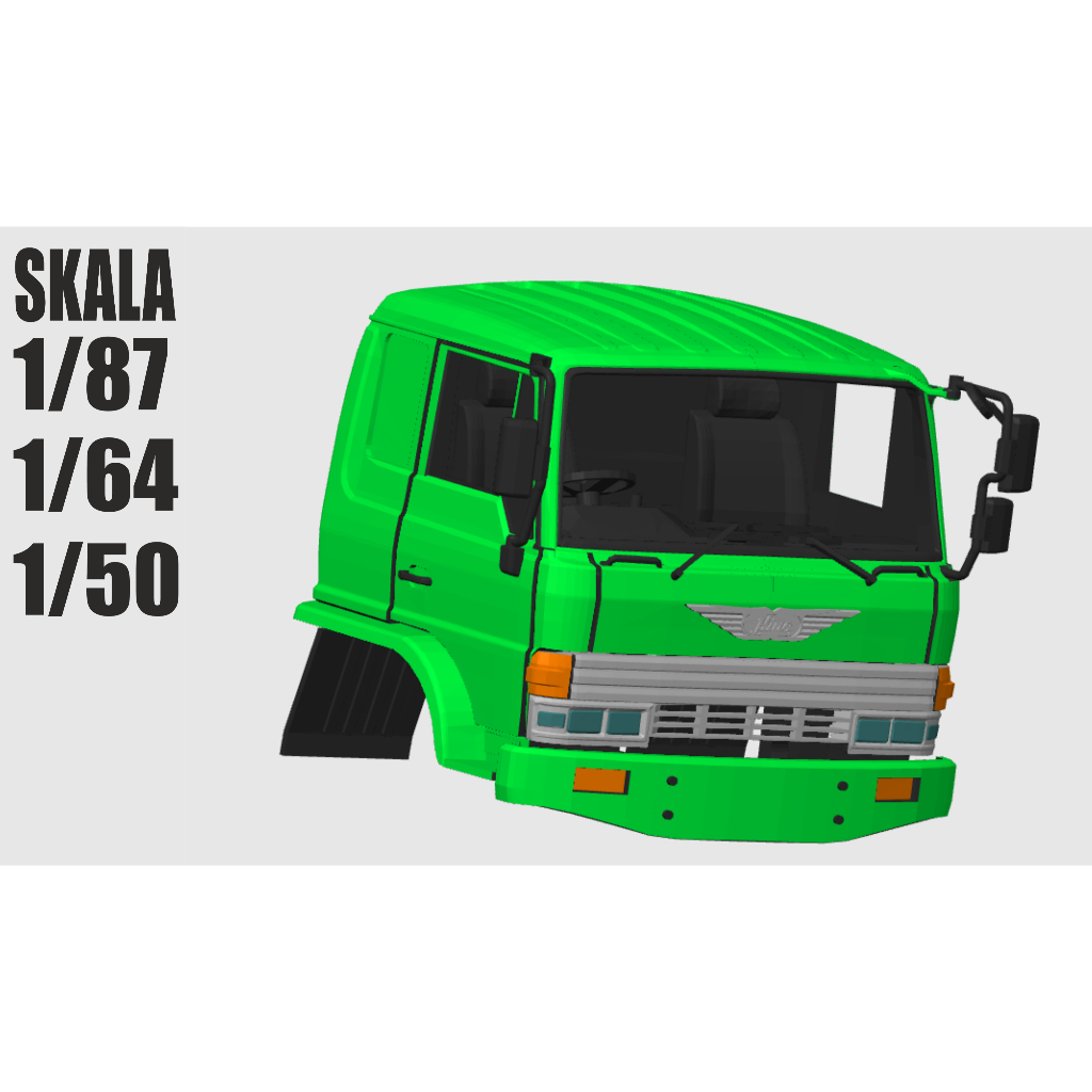 Jual 3Dprint Kabin Hino RANGER FF ( RAW MODEL ) | Shopee Indonesia