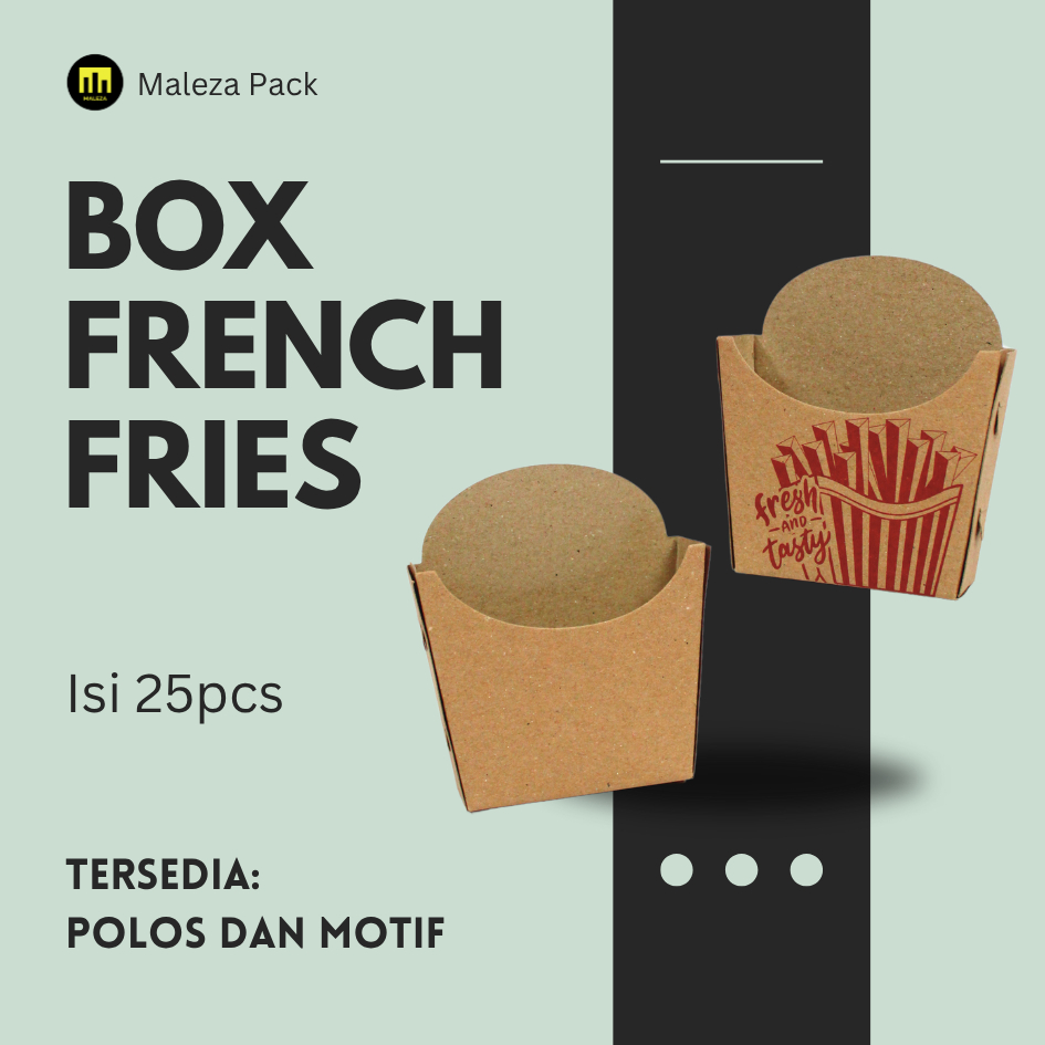 Jual Box Kentang Goreng | Dus Kentang Goreng | Kemasan French Fries ...