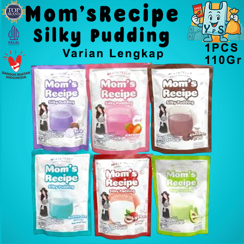 Jual Mom's Recipe - Silky Pudding Varian Lengkap 110Gr | Shopee Indonesia