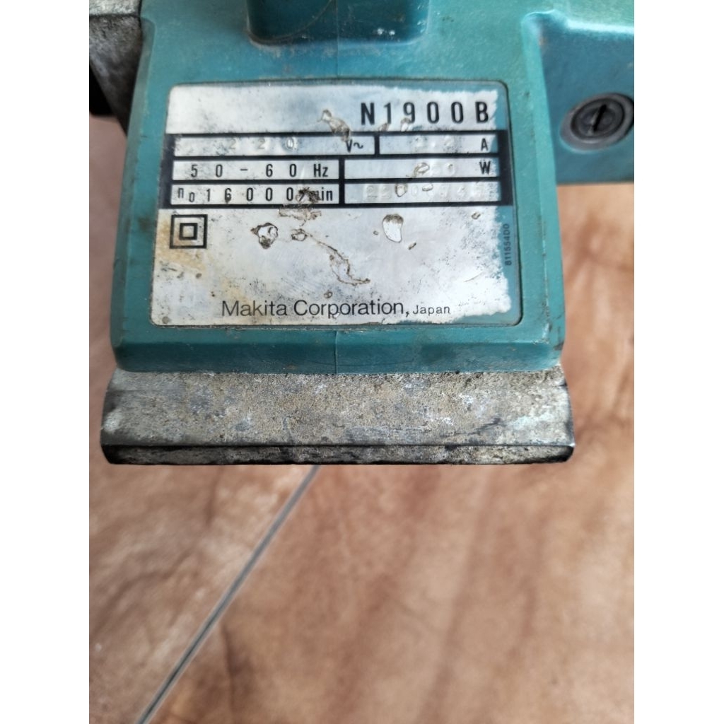 Jual MESIN PASAH/PLANER MAKITA N1900B KONDISI SECOND BARANG MASIH ...