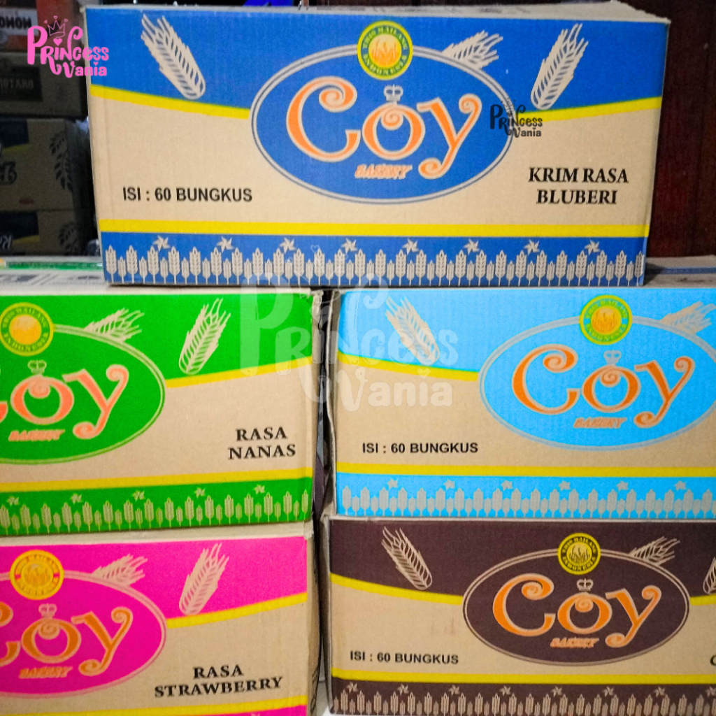 Jual GROSIR COY BAKERY ROTI ISI ANEKA RASA 1 DUS ISI 60 BISA MIX RASA ...