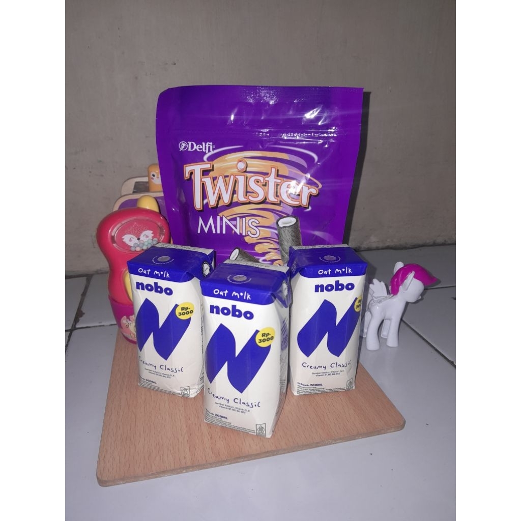 Jual PAKET twister 70gr dan nobo 200ml | Shopee Indonesia