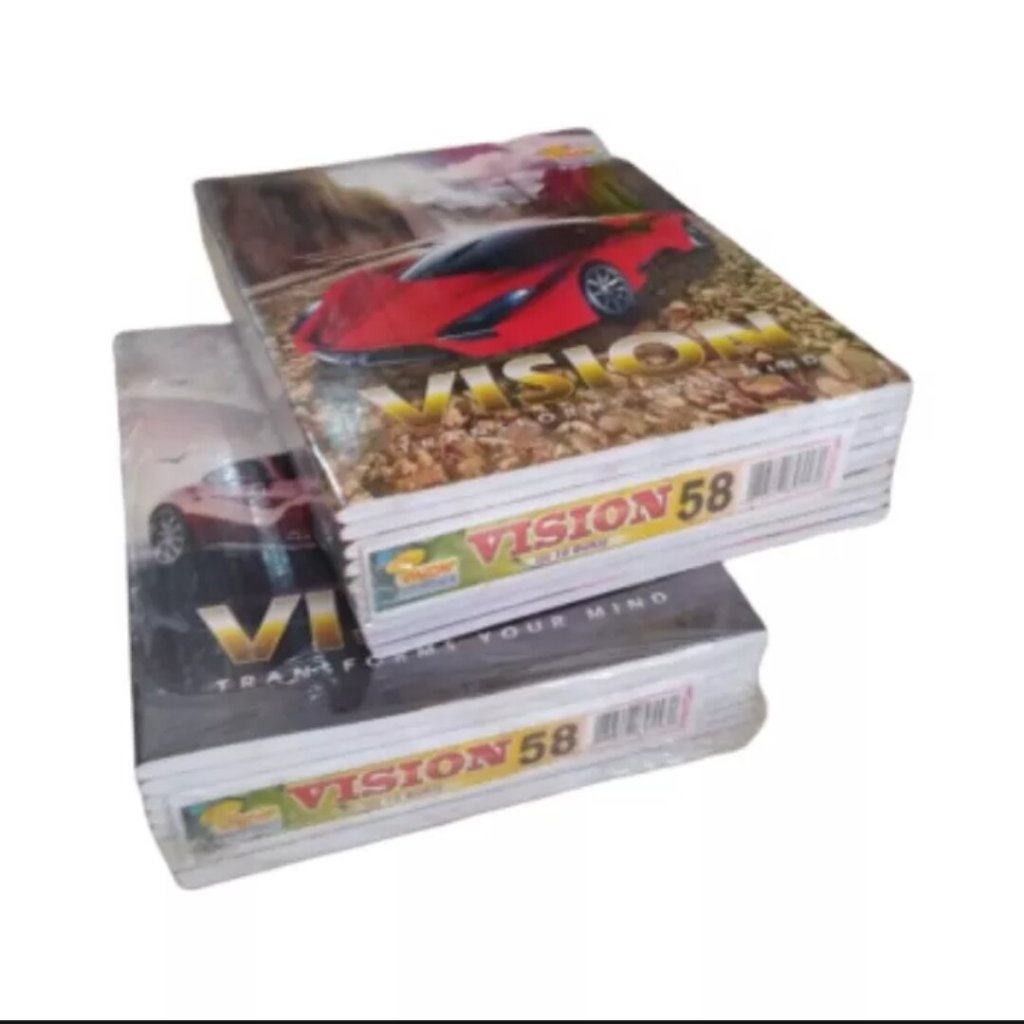 Jual BUKU TULIS VISION 58 LEMBAR ( 1 PAK ISI 10 ) | Shopee Indonesia