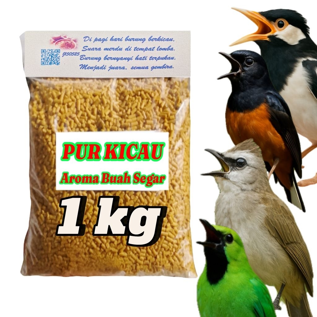 Jual Voer Aroma Buah Segar. Voer Super Trucuk. Pur Makanan Burung ...