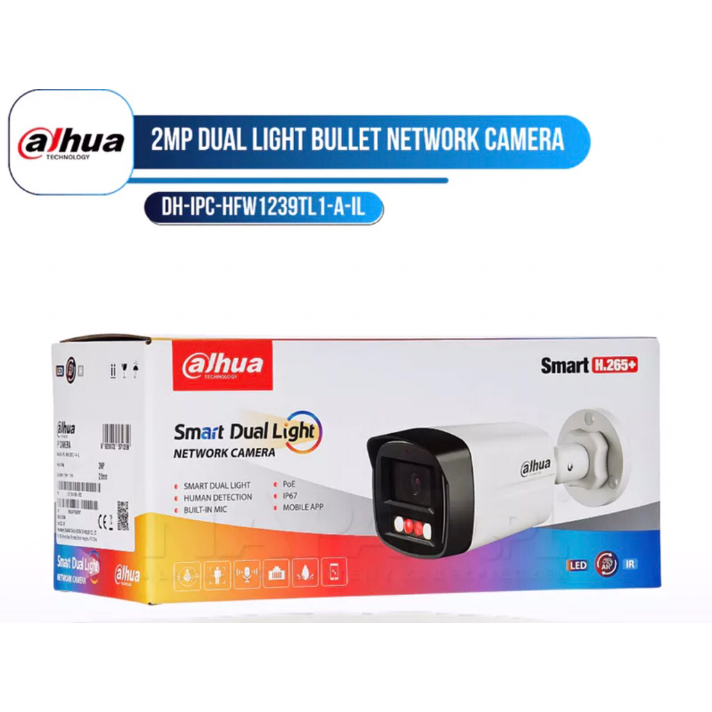 Jual Kamera cctv dahua 2mp full color dual light IPCam | Shopee Indonesia