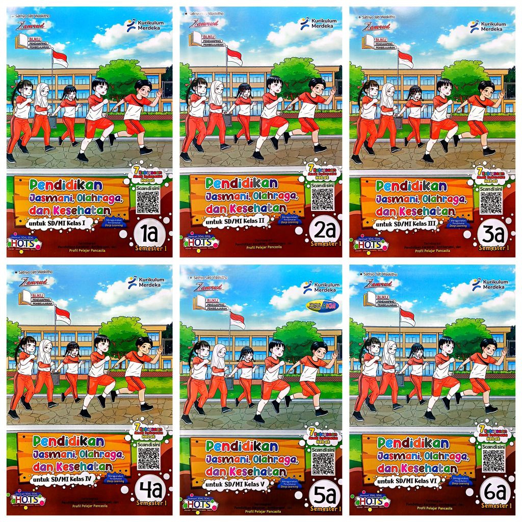 Jual LKS SD MI PENDIDIKAN JASMANI OLAHRAGA DAN KESEHATAN KELAS 1 2 3 4 ...