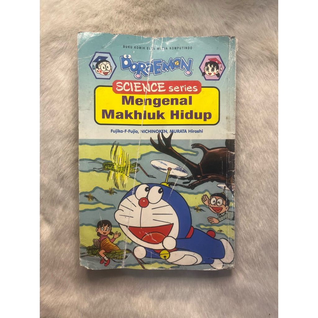 Jual Komik Doraemon Science Series Mengenal Mahluk Hidup - Preloved Orisinal | Shopee Indonesia