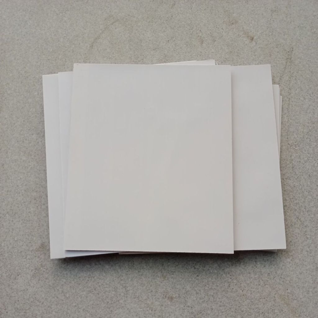 Jual pvc paralon lembaran 25cmx25cmx1,7mm | Shopee Indonesia
