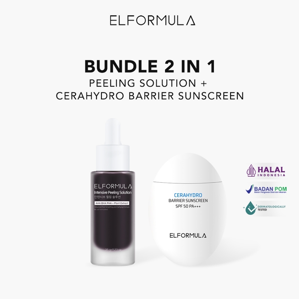 Jual ELFORMULA Intensive Peeling Solution 35gr - Serum Exfoliasi Wajah Mencerahkan Dark Spot dan ...