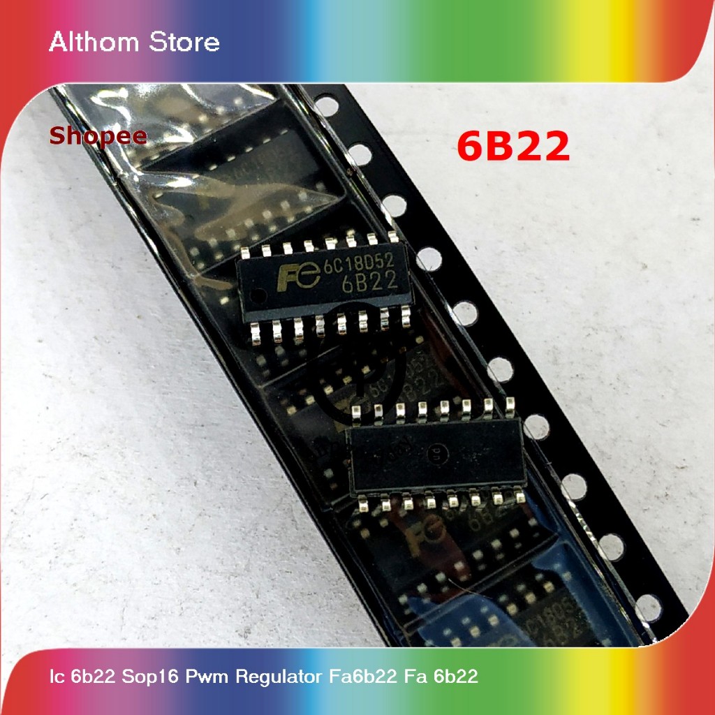 Jual ic 6b22 sop16 pwm regulator fa6b22 fa 6b22 | Shopee Indonesia