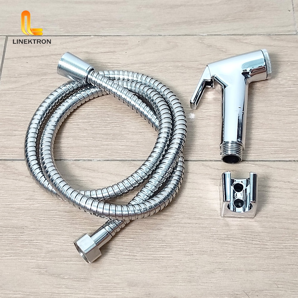 Jual JET SHOWER BIDET CHROME / JET SHOWER SPRAY BIDET TOILET MANDI ...