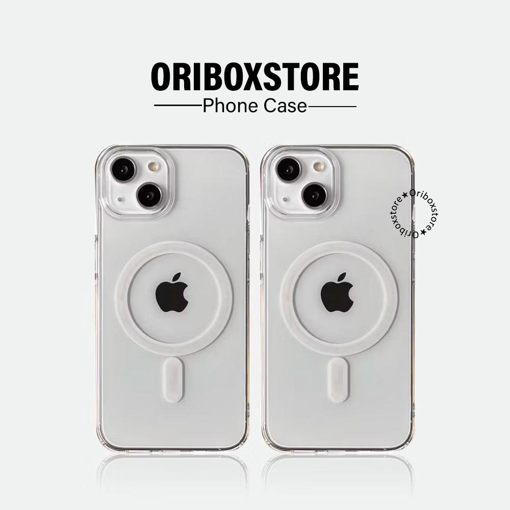 Jual [+PACKING BOX] Clear Magsafe Case - Compatible For Iphone 7 8 7+ 8 ...