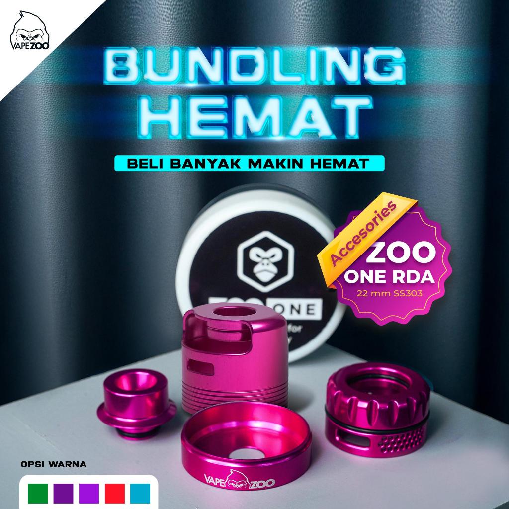 Jual Paket Bundling ZOOMODS ZooONE 22mm Single Coil RDA + Paket ...