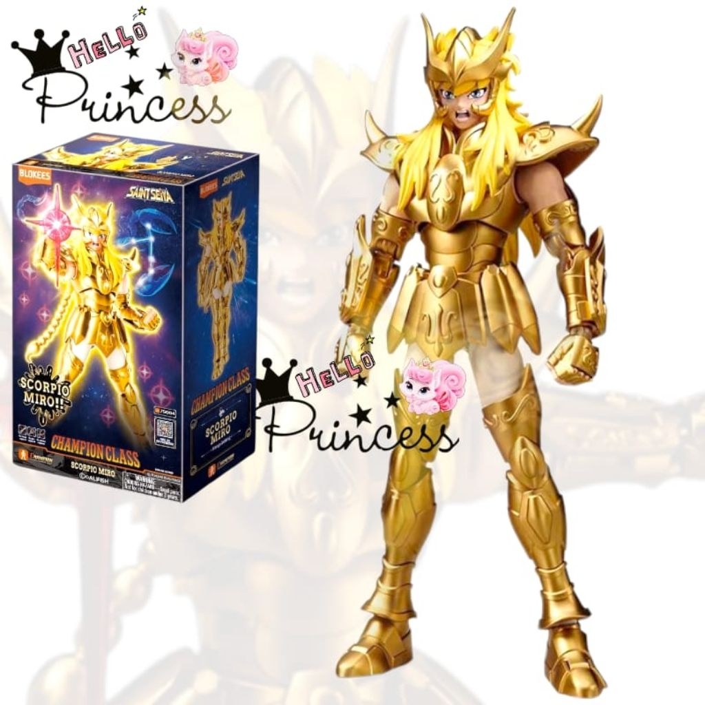 Jual Blokees Figures Saint Seiya - Champion Class CC 03 Scopio Miro ...