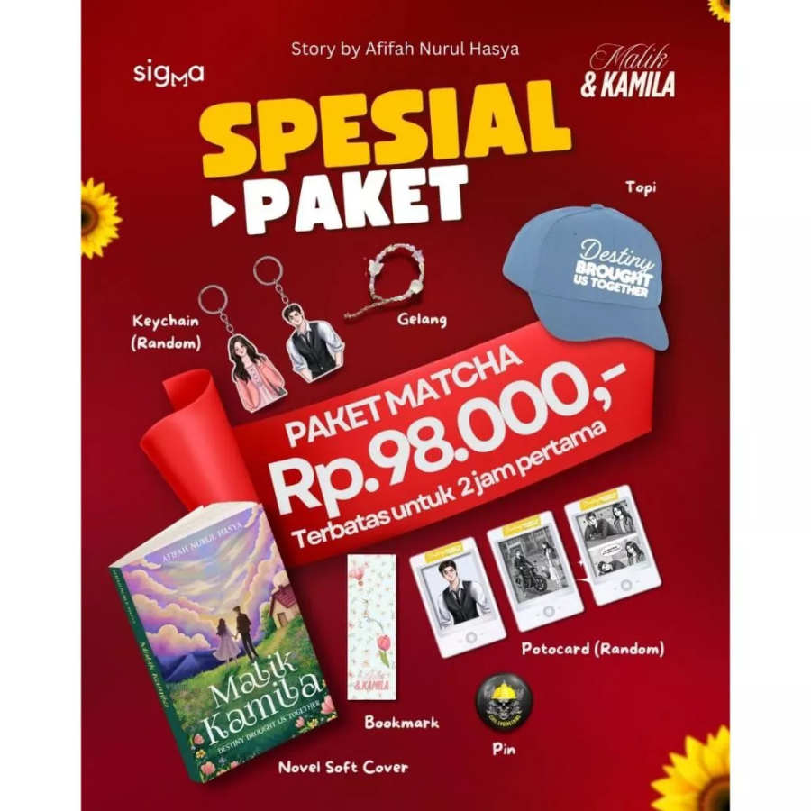 Jual Novel Malik Kamila By Afifah Nurul Hasya - Cloudbooks / Sigma | Shopee Indonesia