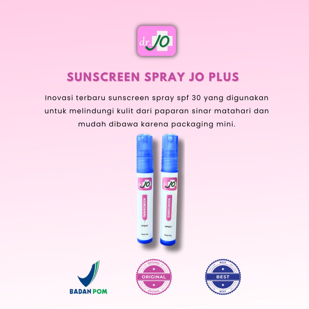 Jual SUNSCREEN SPRAY JO PLUS | SUNSCREEN SPRAY | SUNSCREEN SPRAY SPF 30 ...
