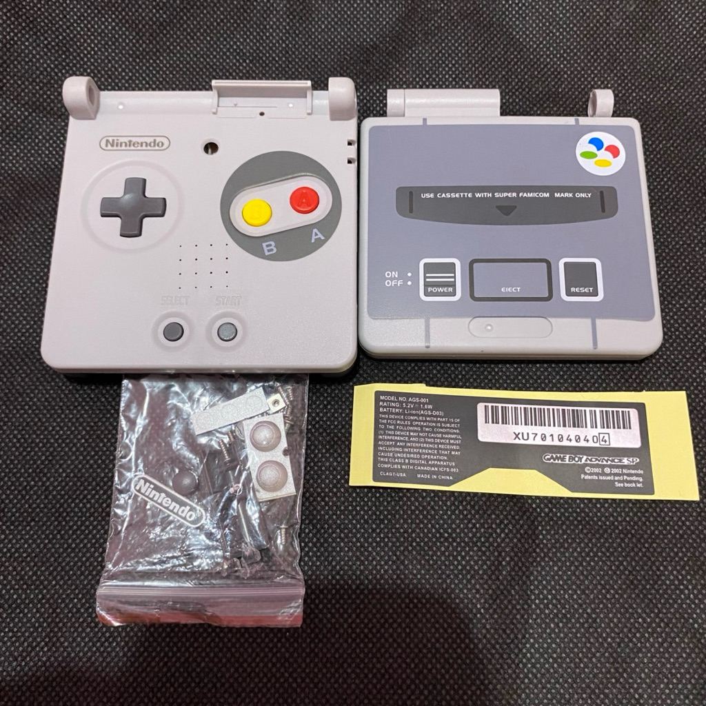 Jual HOUSING SHELL / CASE/ CASING GAME BOY SP AGS-001 / AGS-101 SUFAMI ...