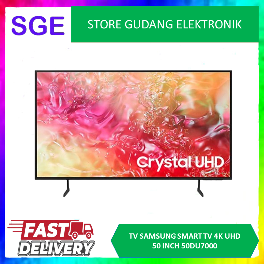 Jual TV SAMSUNG 50DU7000 SMART TV 50" CRYSTAL UHD 4K UA50DU7000KXXD ...