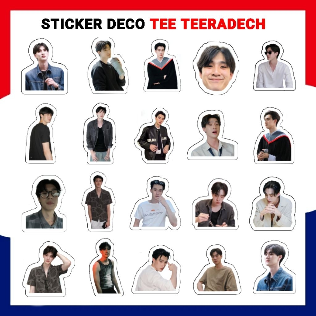 Jual Sticker Deco (THAIENTHU) TEE RADETCH VITHEEPANICH | Shopee Indonesia