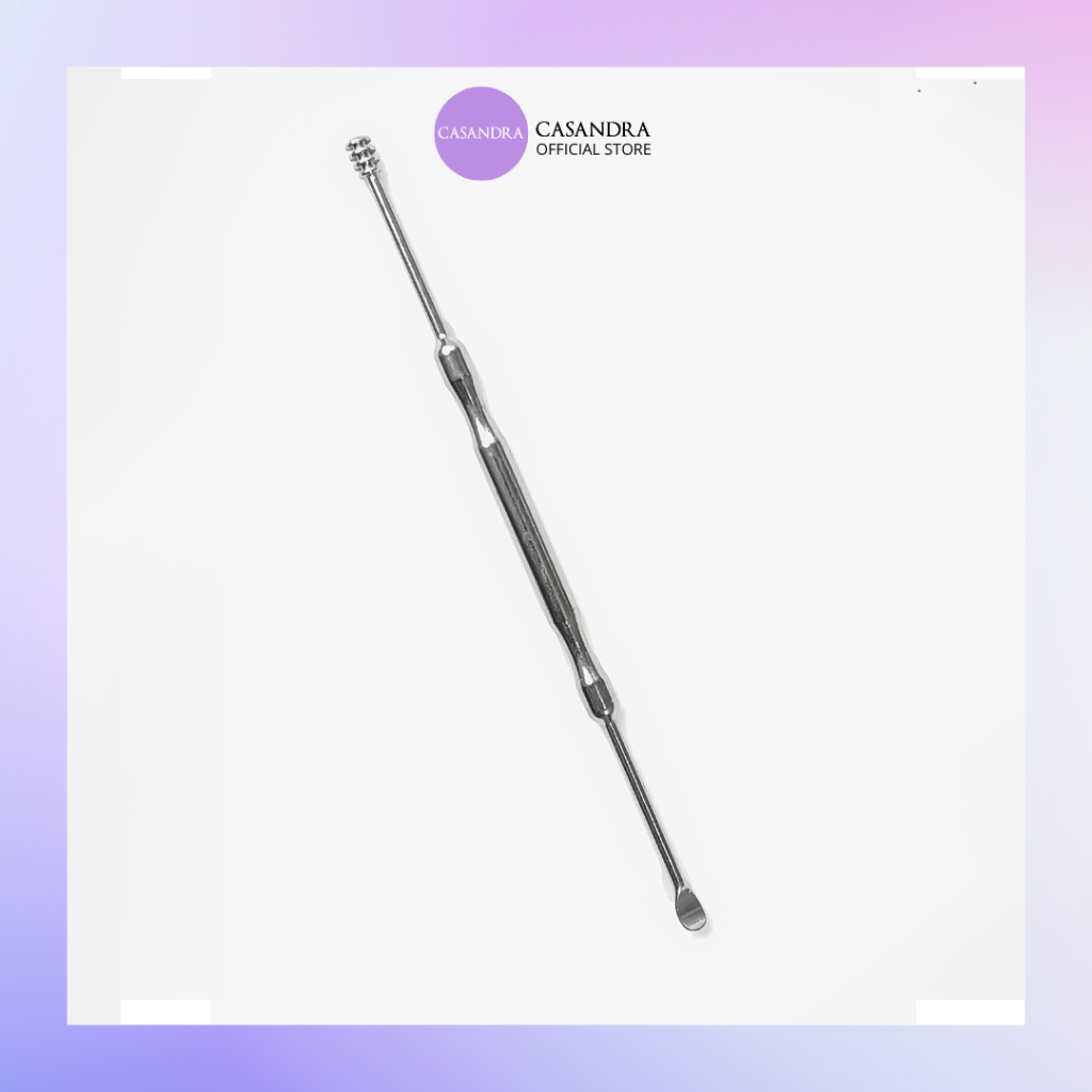 Jual CASANDRA COSMETIC - Ear Pick Double Side Korek Kuping Besi Alat ...