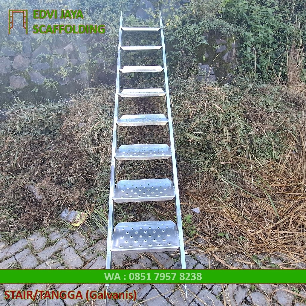Jual TANGGA Untuk SCAFFOLDING / STEGER / PERANCAH Main Frame 190 & 170 ...