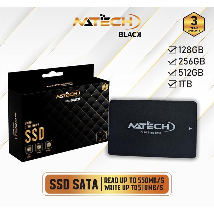Jual SSD NATECH 128GB / 256GB / 512GB SATA 2,5inch | Shopee Indonesia